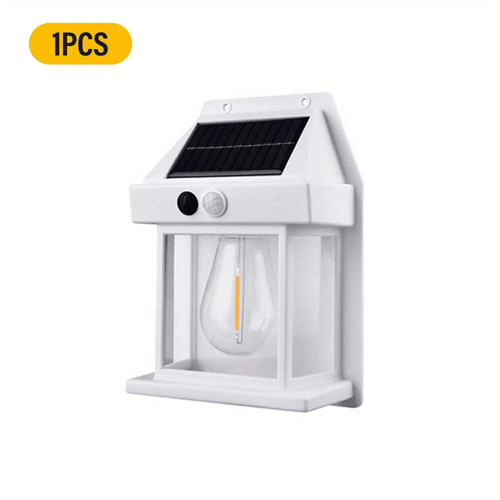 1/2/4pcs Outdoor Solar Tungsten Wall Light With Motion Sensor, Solar ...