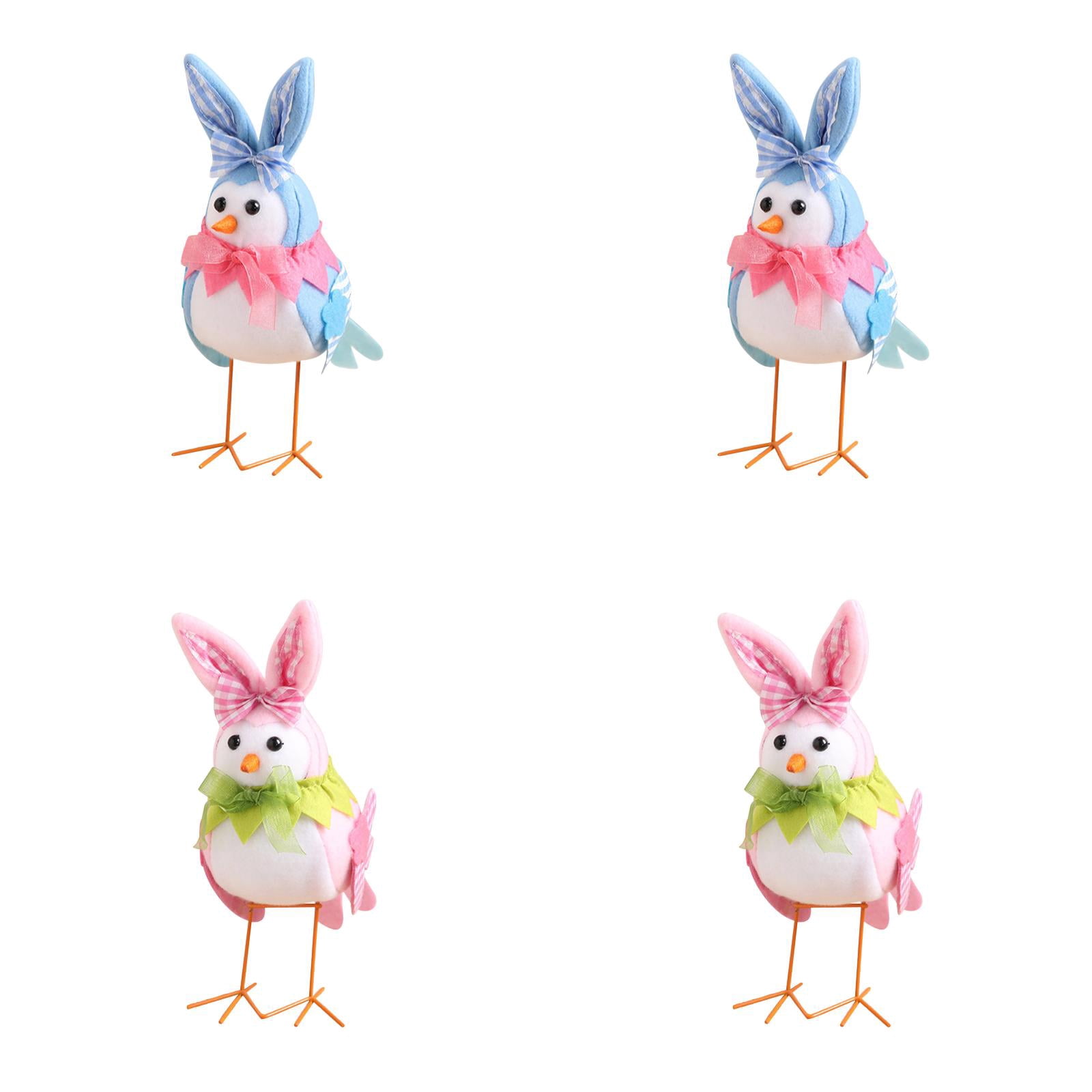 1/2/4pcs Spring Easter Ornament Fabric Bird Easter Decoration Doll ...