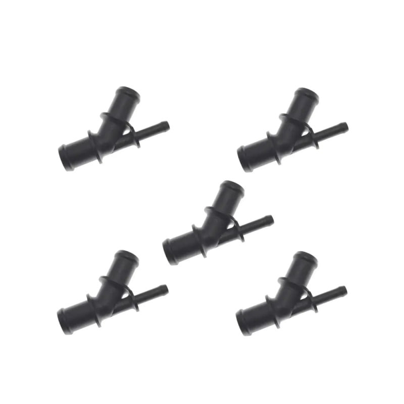 1/2/5/10 Cooling Hose Connerctor Engine Coolant Tee 1J0121087D For VW ...