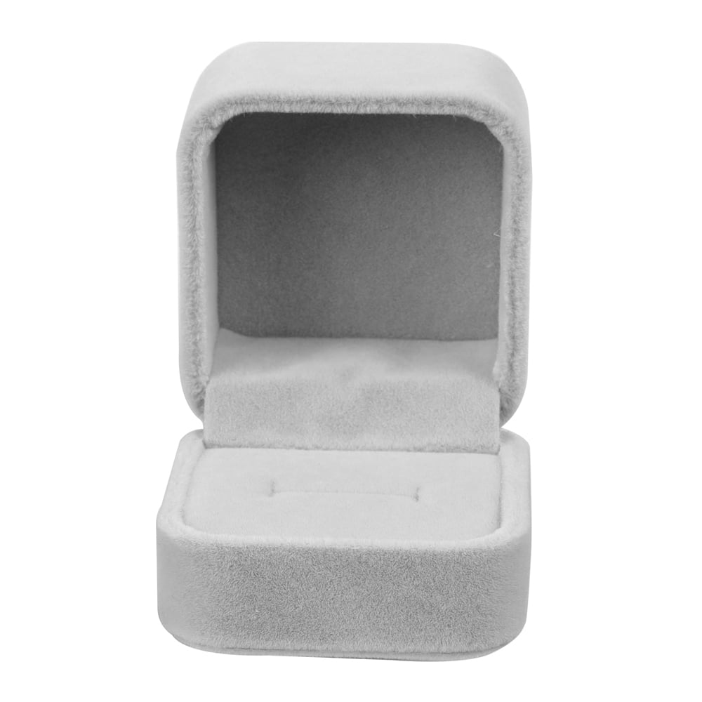 1/2/5 Pcs Velvet Jewelry Ring Boxes Earring Gift Storage Boxes Wedding ...