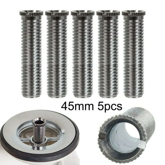 1/2/5Pc 35Mm 45Mm Kitchen Sink Basket Strainer Screws Waste Stainless ...