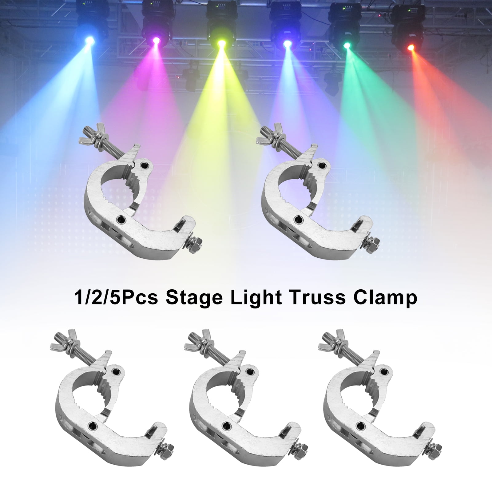 1/2/5Pcs Stage Light Truss Clamp Fit Od 35-52mm Pipe For Moving Head ...