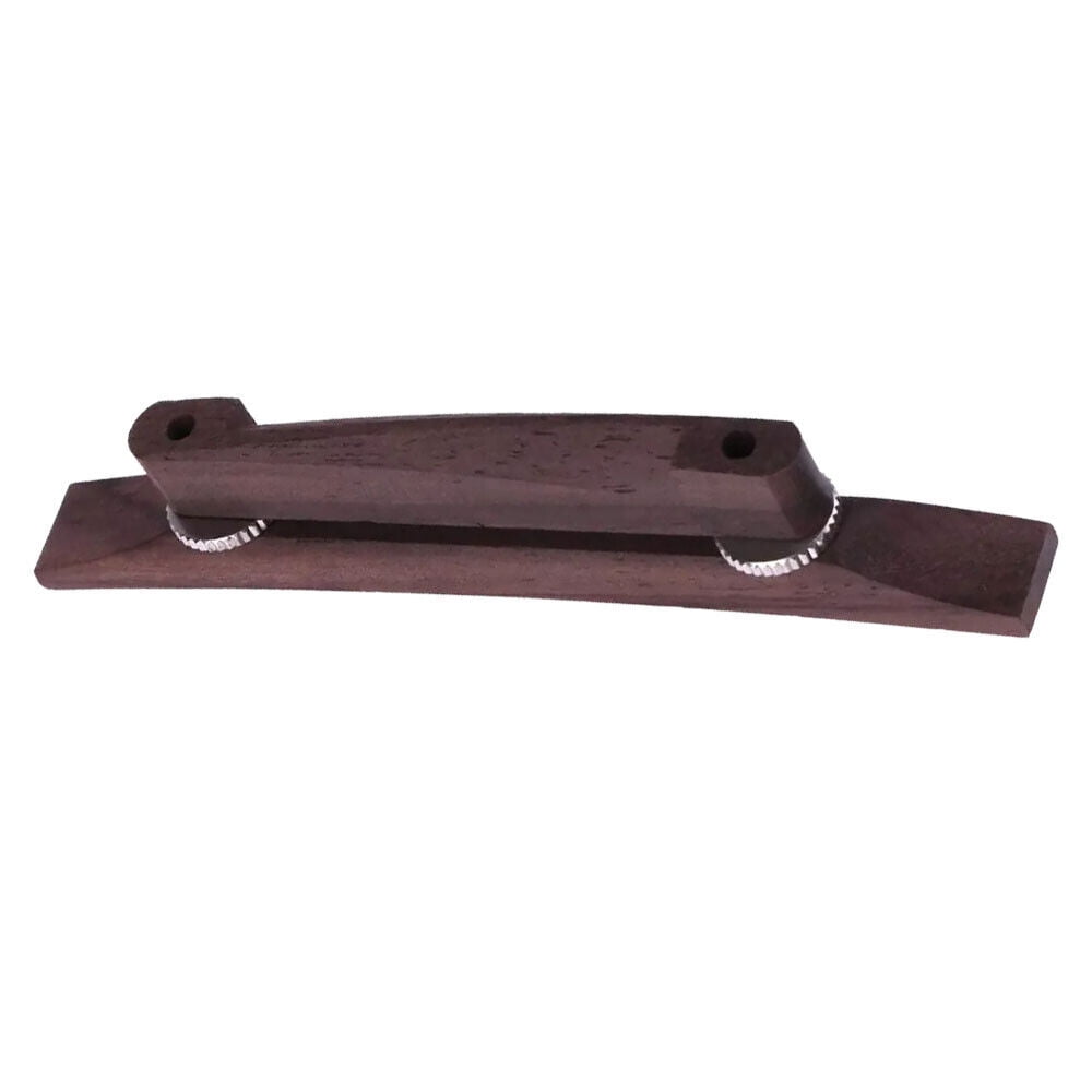 1/2/5x Adjustable Rosewood Archtop Jazz Guitar Bridge Base&Saddle ...