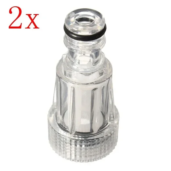 1/2/5x Thread Faucet Quick Connector Car Washing Machine Water Filter ...