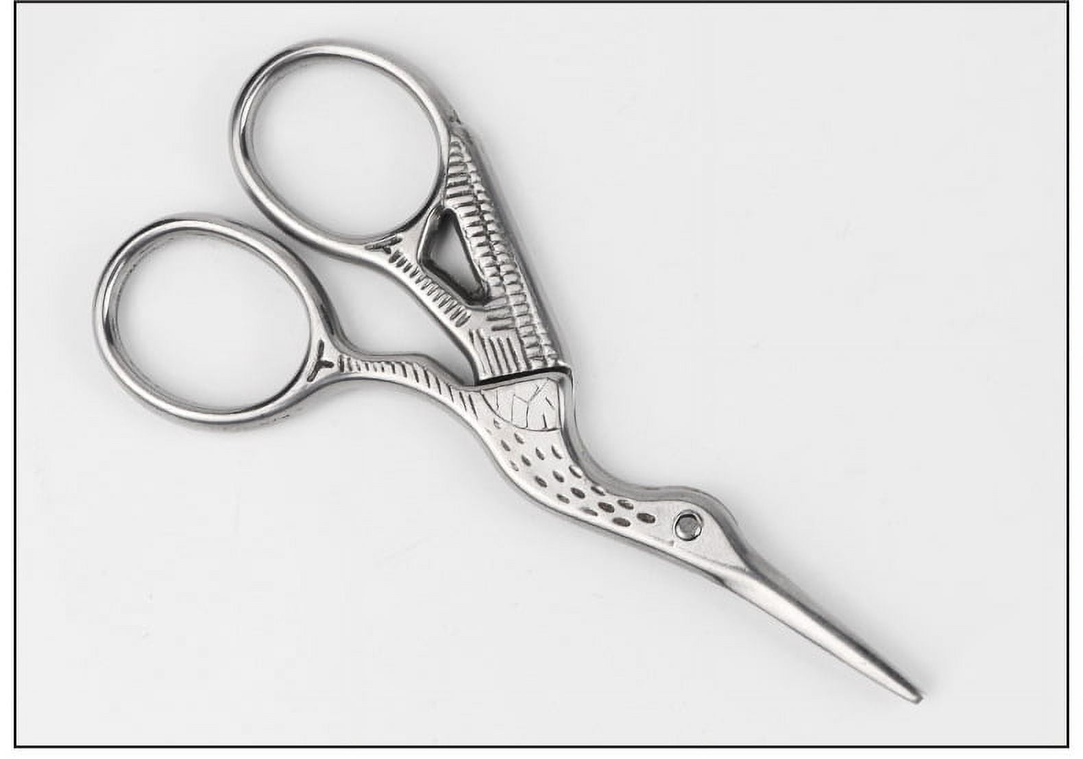 1 / 2 / 6PCS Stork Scissors, Crane Design Sewing Scissors Stainless ...