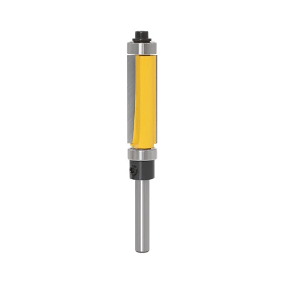 1/2 6mm Shank Flush Trim Router Bit with Double Bearing Router Bit ...