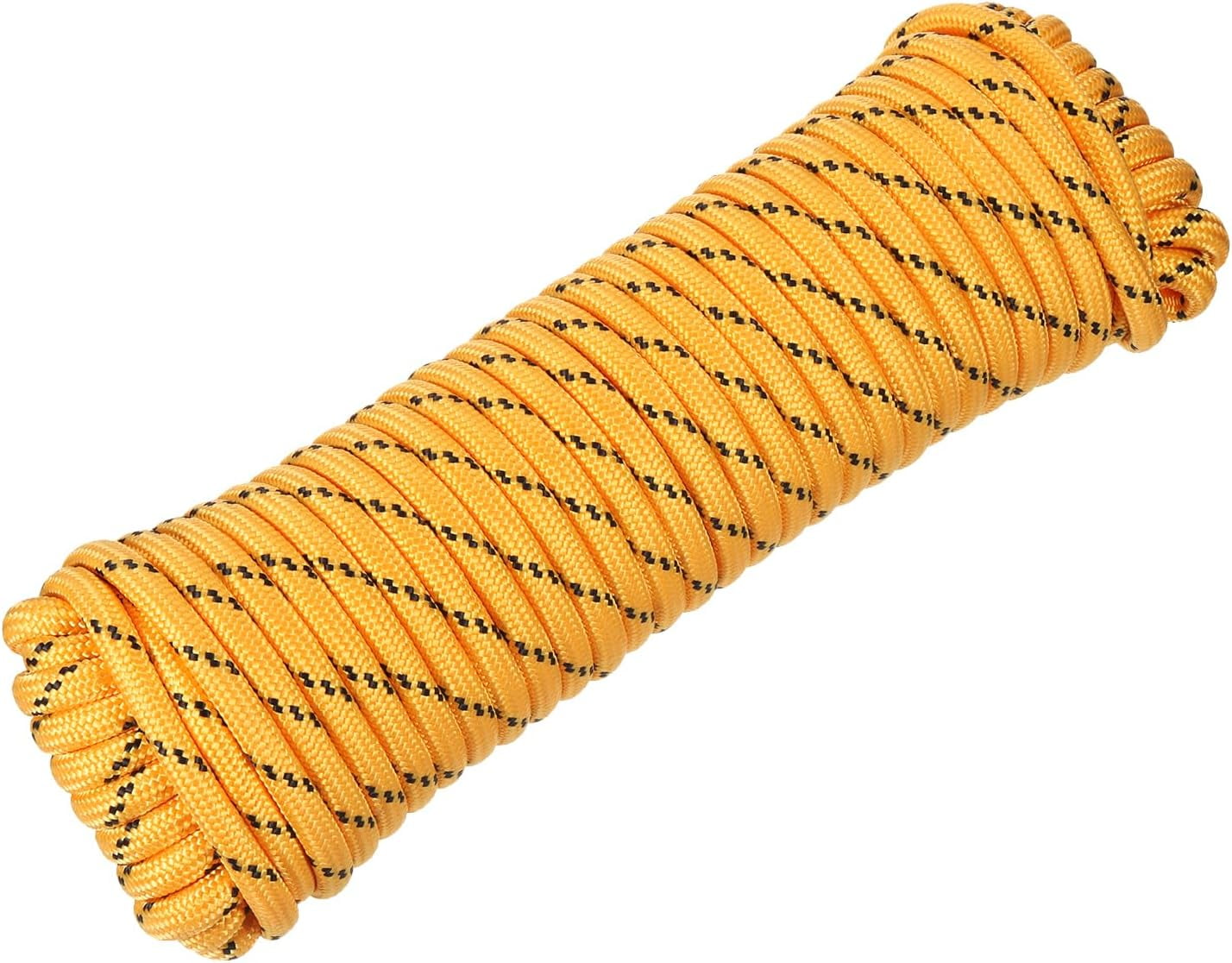 1/2" 98ft Diamond Braided Ropes Orange Nylon Rope Polypropylene Flag ...