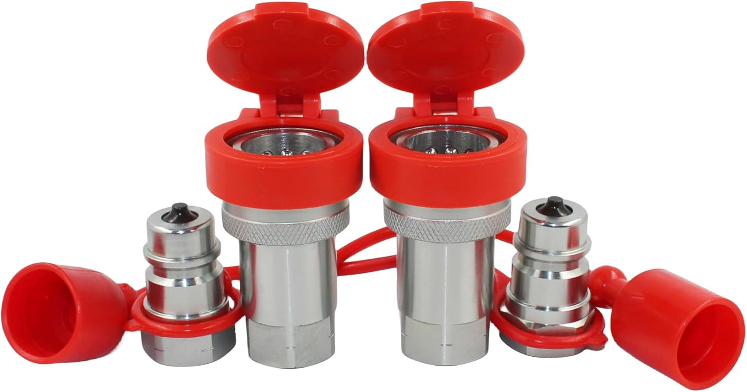 1/2'' Ag Hydraulic Tractor Quick Connect Couplers Hydraulic Quick ...