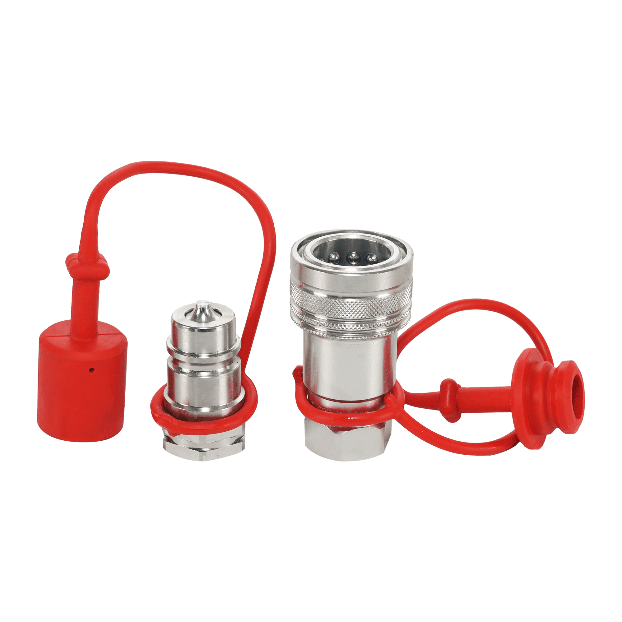 1/2" Agricultural (AG) Hydraulic Quick Connect Coupler Set – ISO 5675 ...
