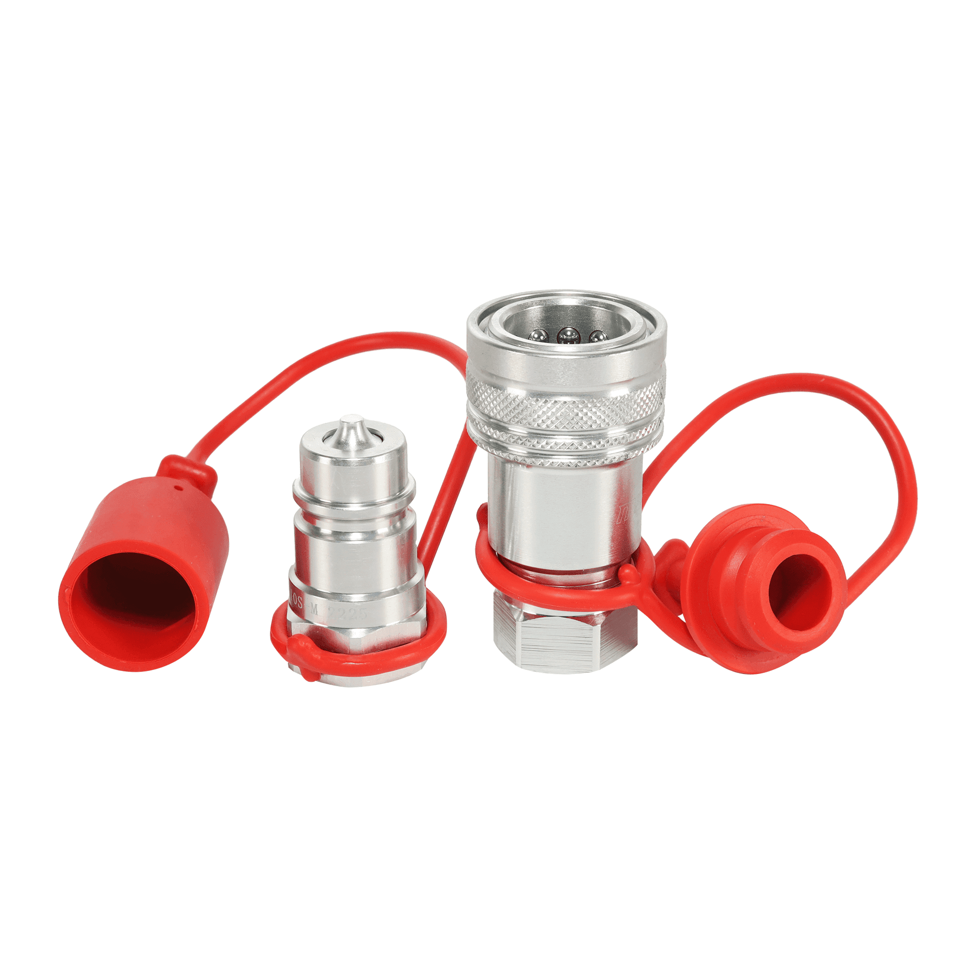 1/2" Agricultural (AG) Hydraulic Quick Connect Coupler Set – ISO 5675 ...