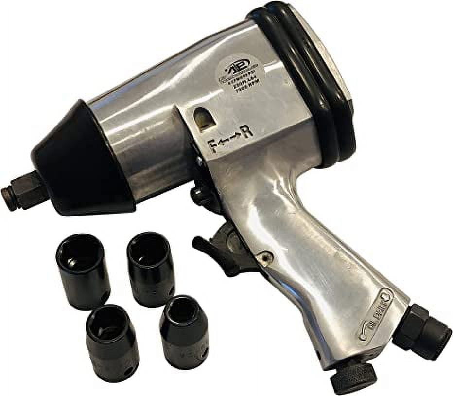 1/2" Air Impact Wrench with Sockets (Short Shank) - Walmart.com