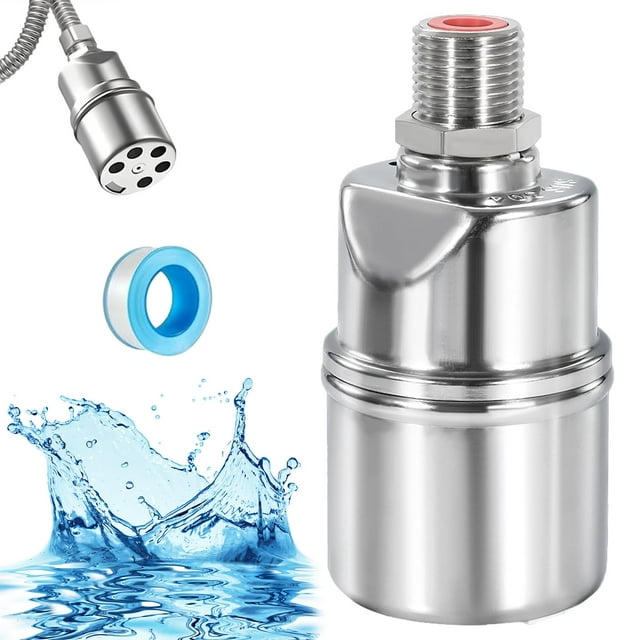 1/2'' Automatic Water Level Control Valve - 304 Stainless Steel Mini ...