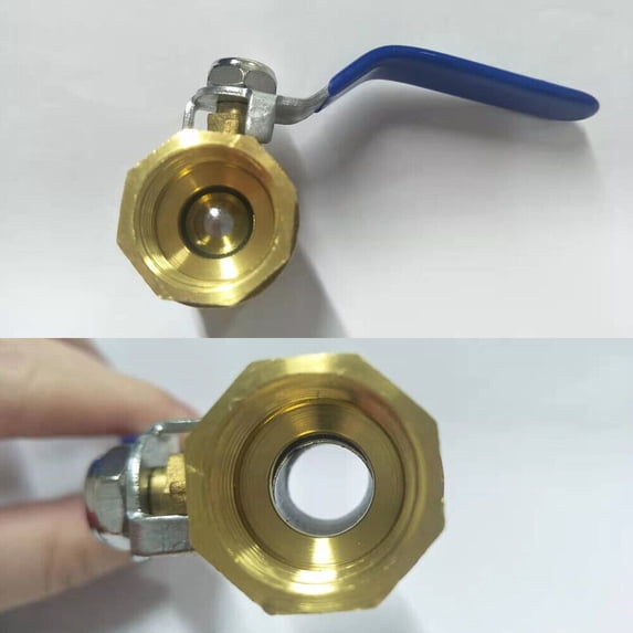 1/2" BRASS Ball Valve NPT Female Threaded Full Port 300 WOG Tap Water ...