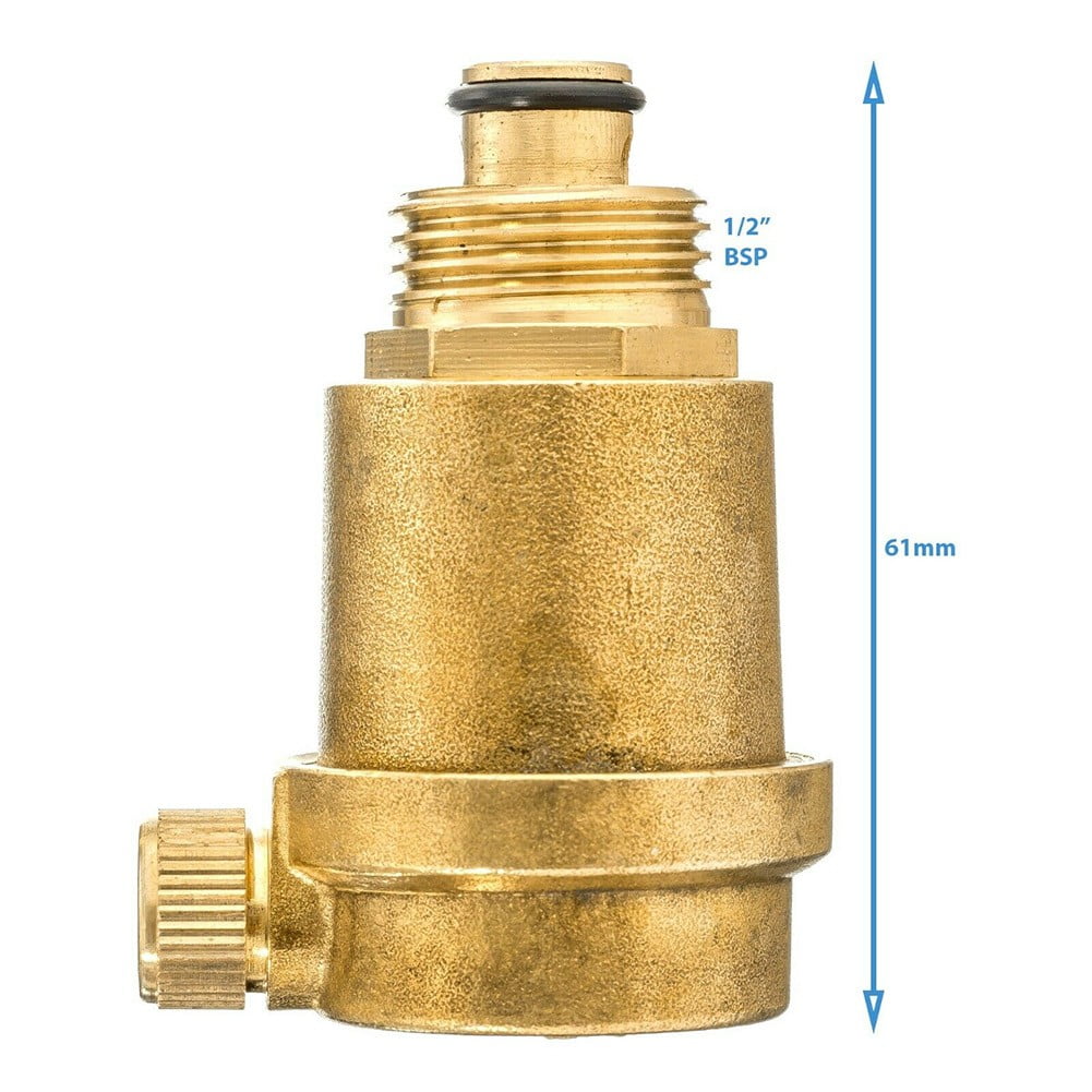 1/2" BSP Brass Solar Water Heater Automatic Air Vent Pressure Release ...