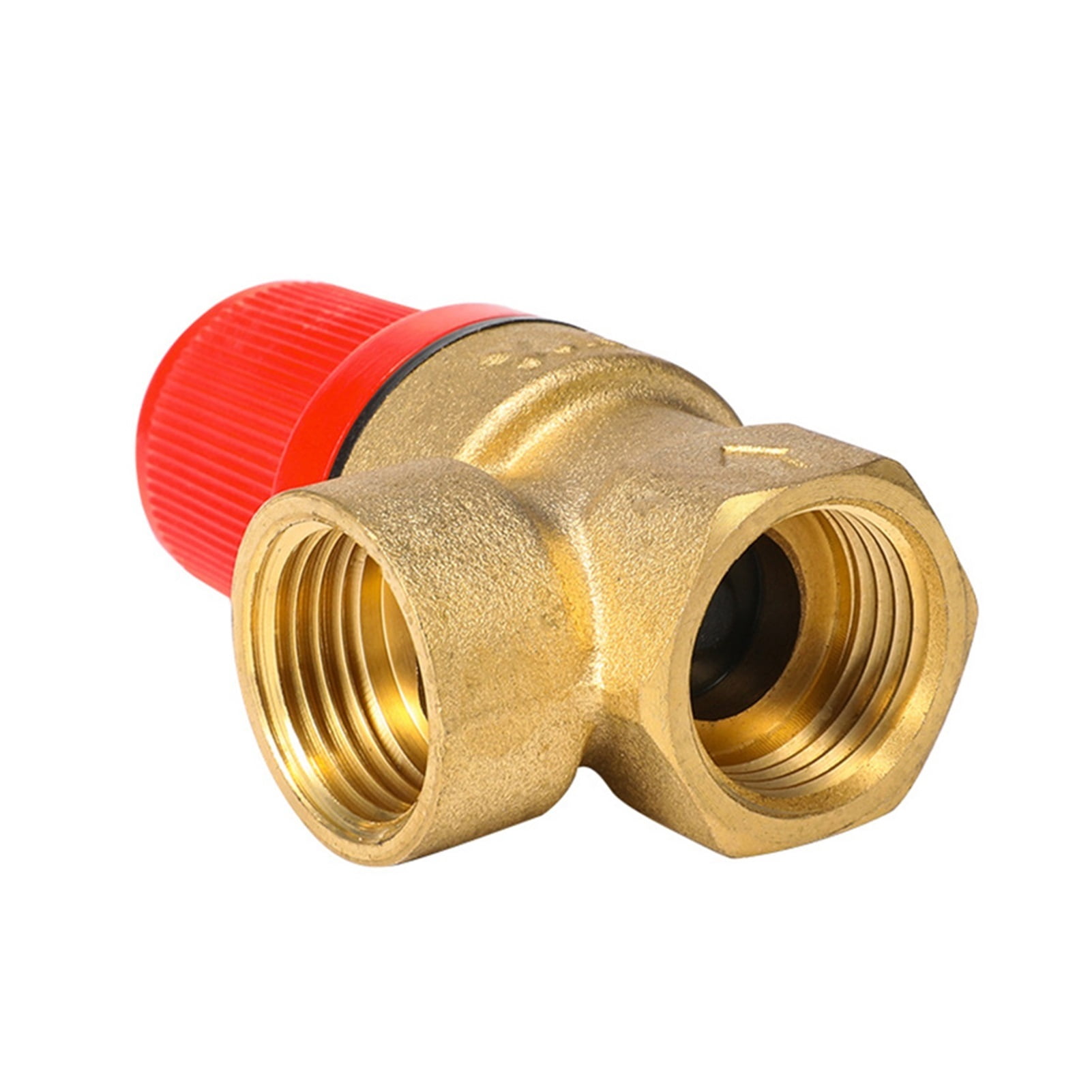 1/2" BSP Female Thread Brass Safety Release Valve Pressure Drain Relief ...