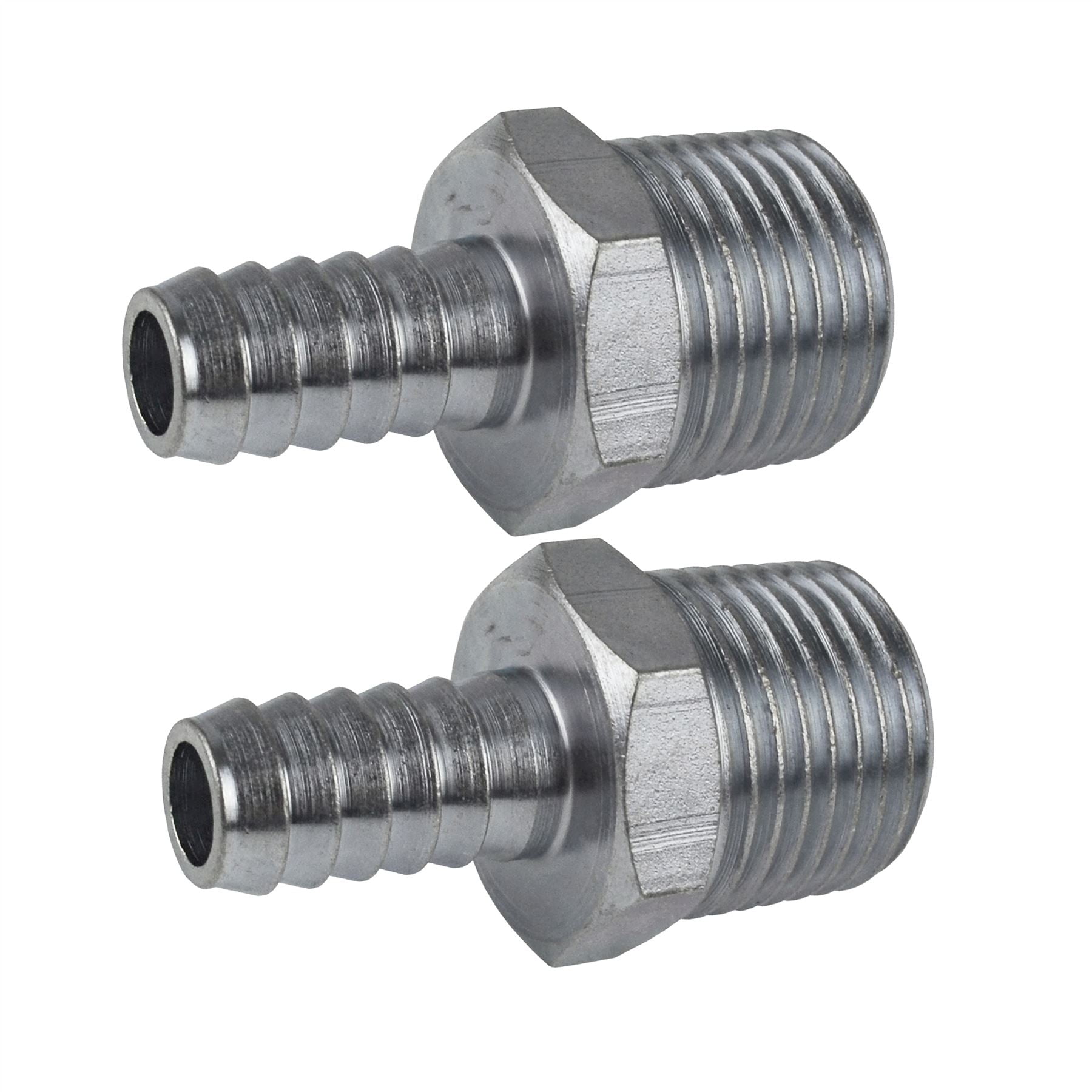 1/2" BSP Thread Hose Tail for 1/2" Pipe Air Line Fitting Hydraulic 2 ...