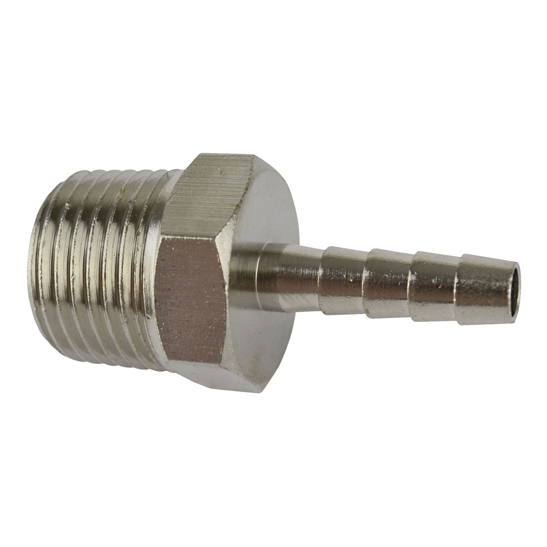 1/2" BSP Thread Hose Tail for 1/4" Hose Pipe Air Line Fitting Hydraulic ...