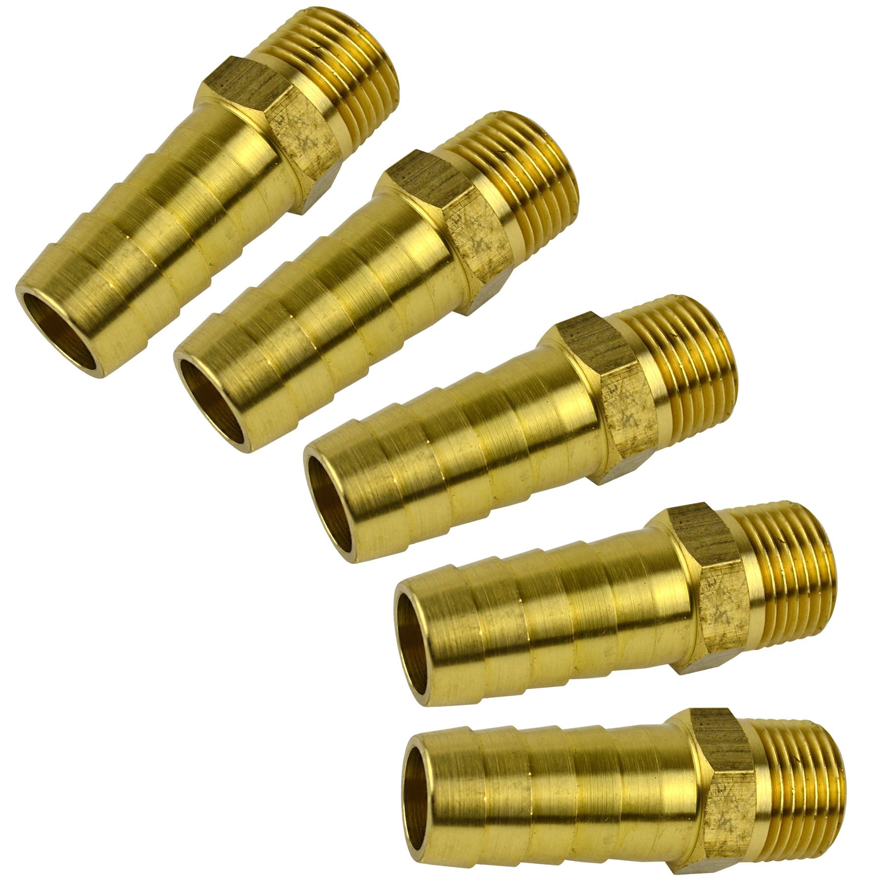 1/2" BSP Thread Hose Tail for 3/4" Pipe Air Line Fitting Hydraulic 5 ...