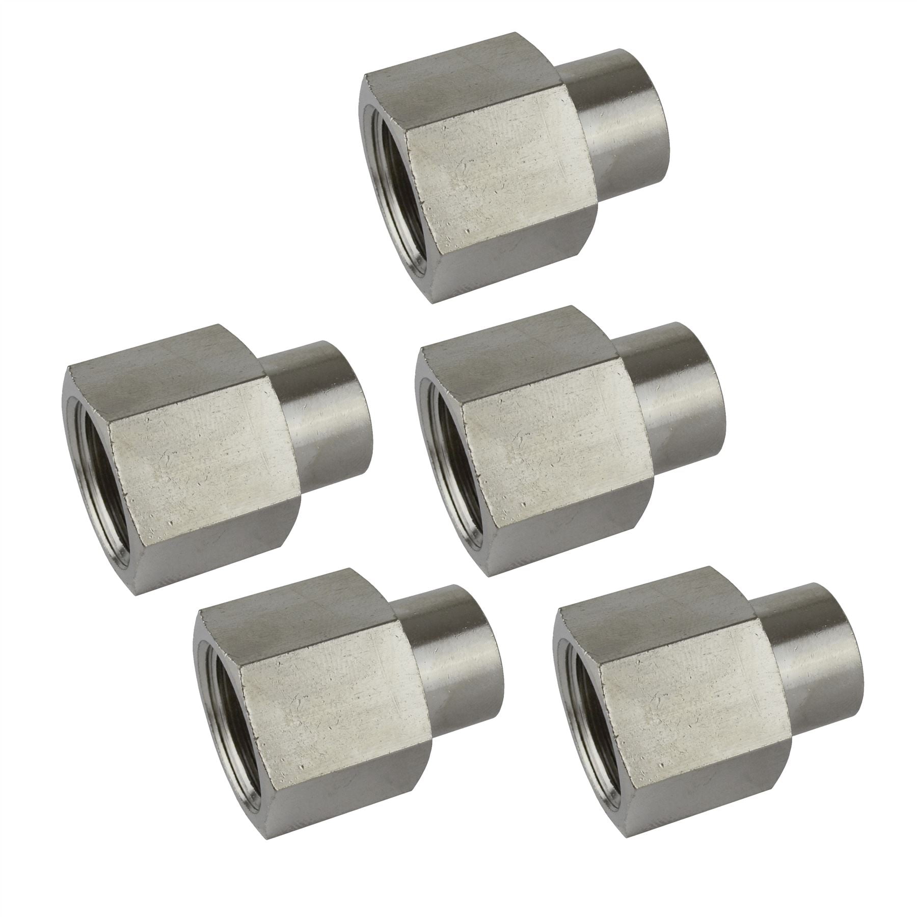 1/2" BSP to 1/4" BSP Female Reducing Socket Air Compressor Fitting 5 ...