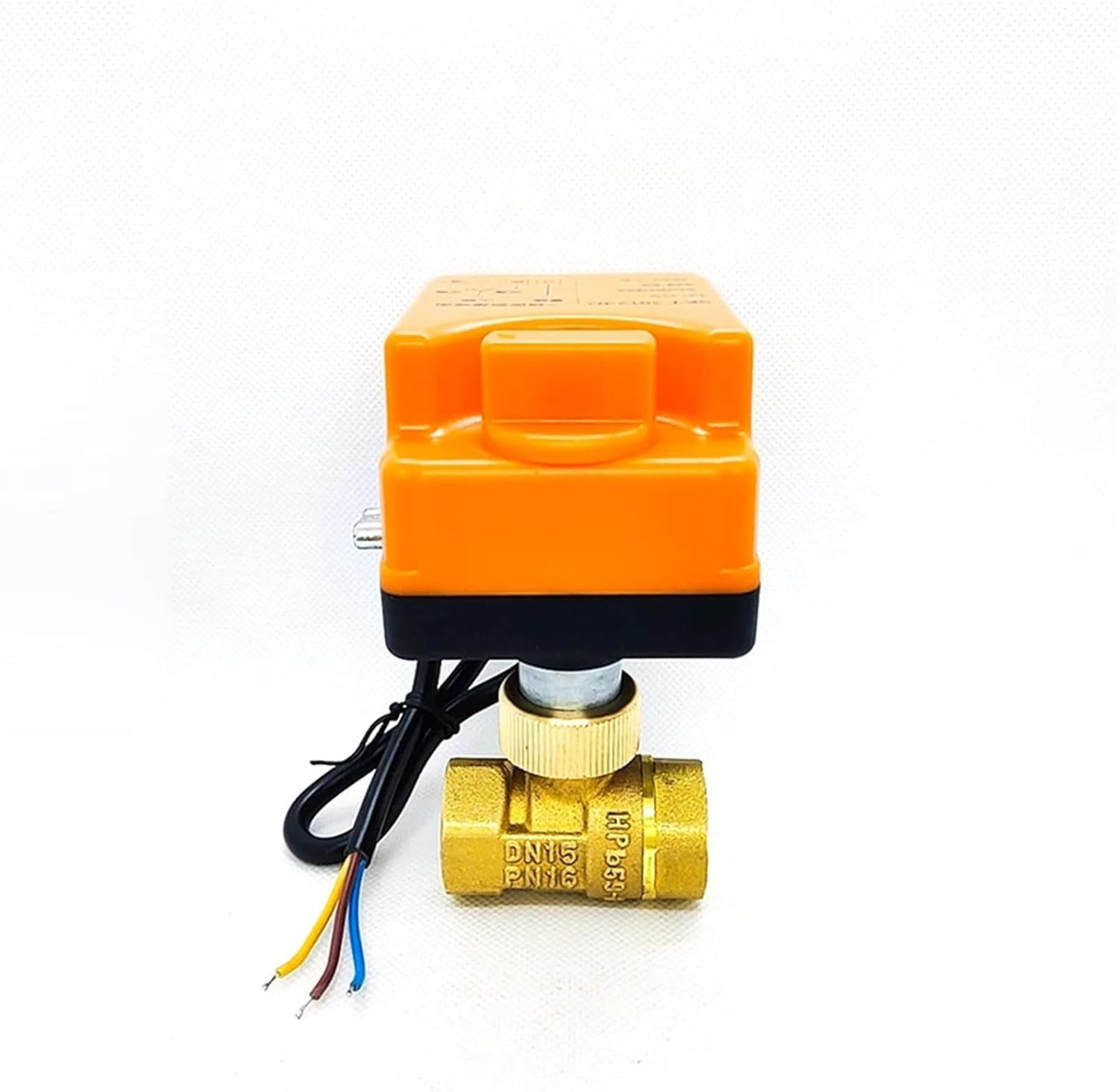 1/2" Brass Electric Ball Valve Three Wire Two Control Two Way Electric ...