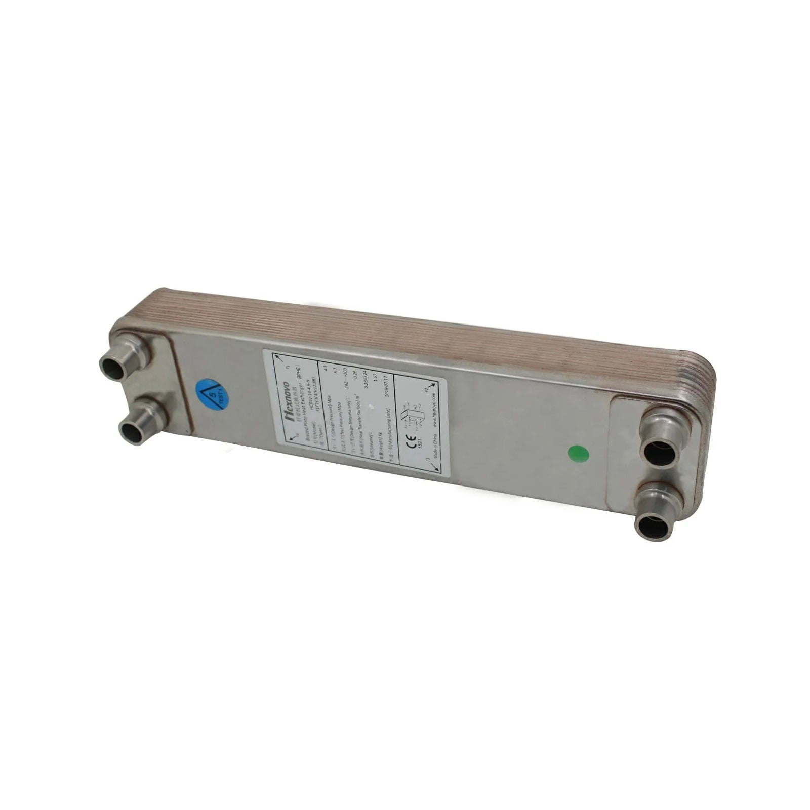 1/2 Brazed Plate Heat Exchanr Wort Chiller Stainless Steel Material ...