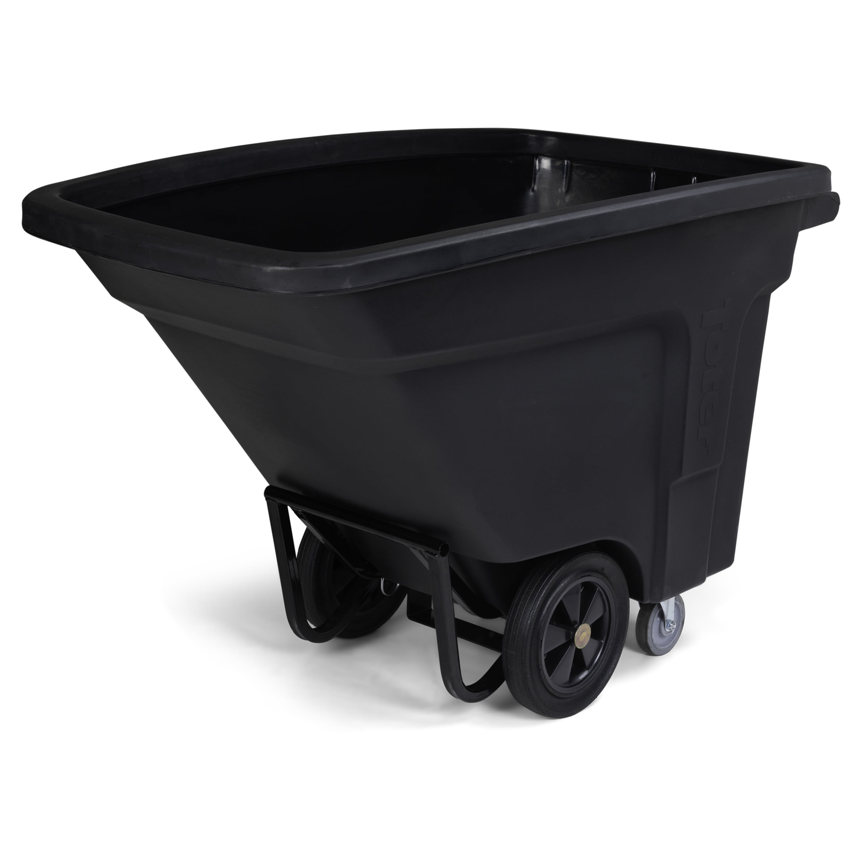 1/2 CUYD UTILITY DUTY NESTABLE MANUAL TILT TRUCK - BLACK - Walmart ...