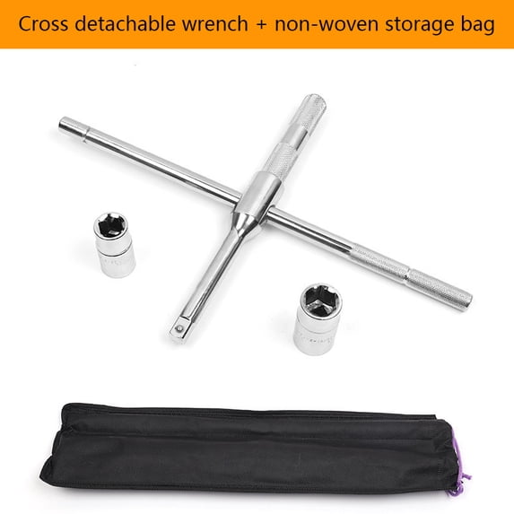 1/2 Car Wheel Wrench 17-23mm Cross Key for Automotive Car Repair Tool ...