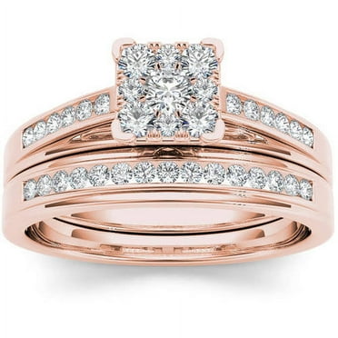 1/2 Carat T.W. Diamond 10kt White Gold Marquise-Shape Engagement Ring ...
