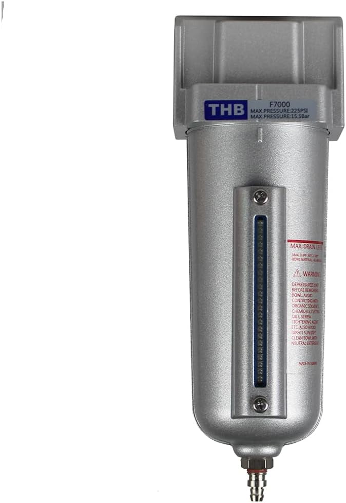 1/2" Compressed Air Line Moisture & Water Filter Trap Air Compressor F704 New - Walmart.com
