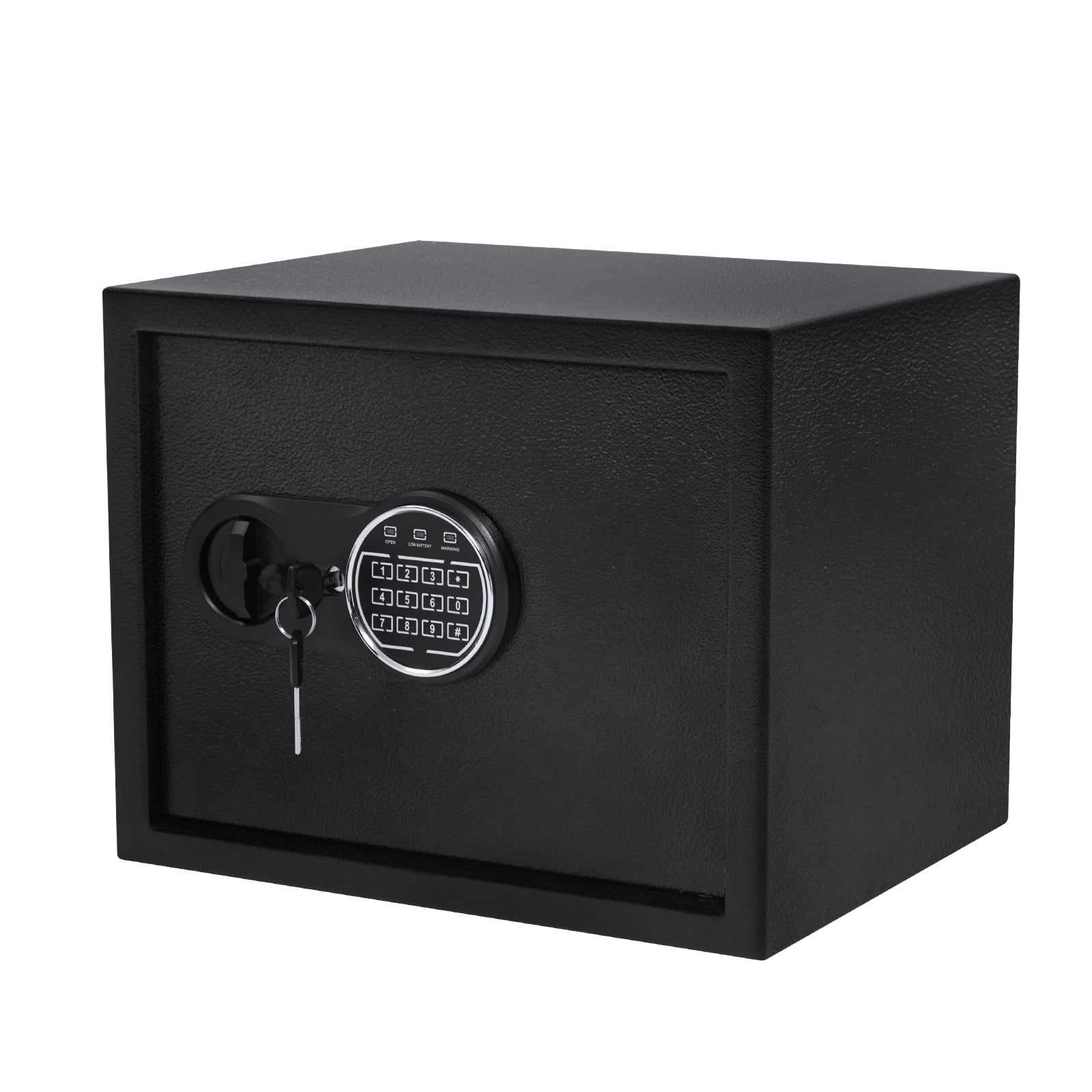 1.2 Cu ft Security Safe Box with Digital Keypad Lock, Double Safety Key ...