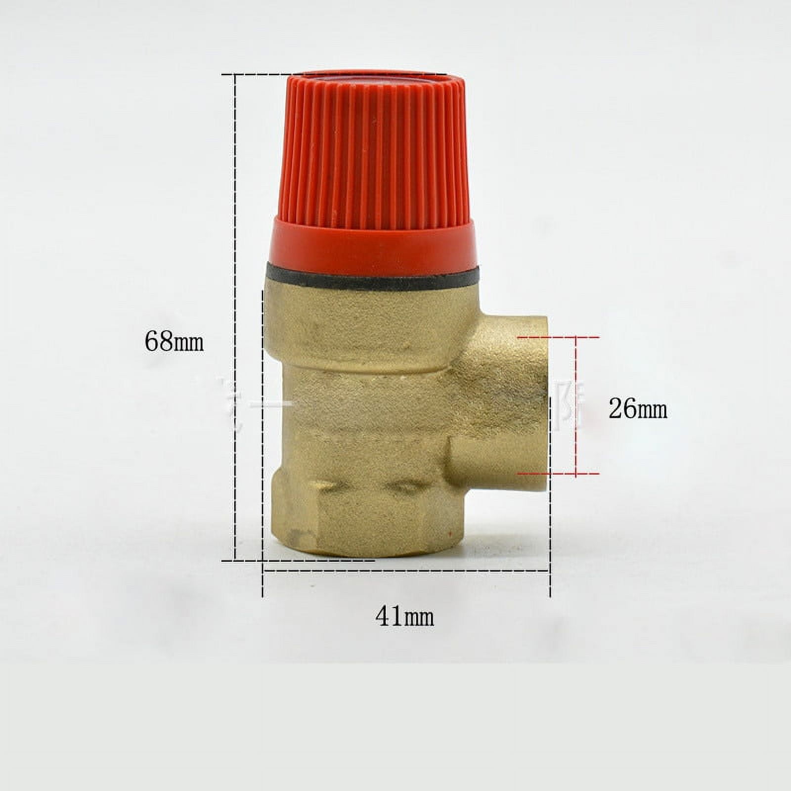 1/2" DN15 8 bar safety valve relief valve for solar water heater ...