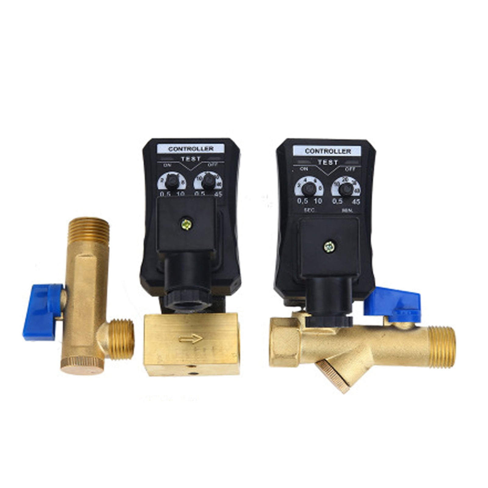1/2" DN15 Automatic Electronic Drainer Electronic Timer Air Compressed ...