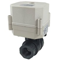 1 1/2" DN40 Two wires control Normally Open Electric Ball Valve,AC110 ...