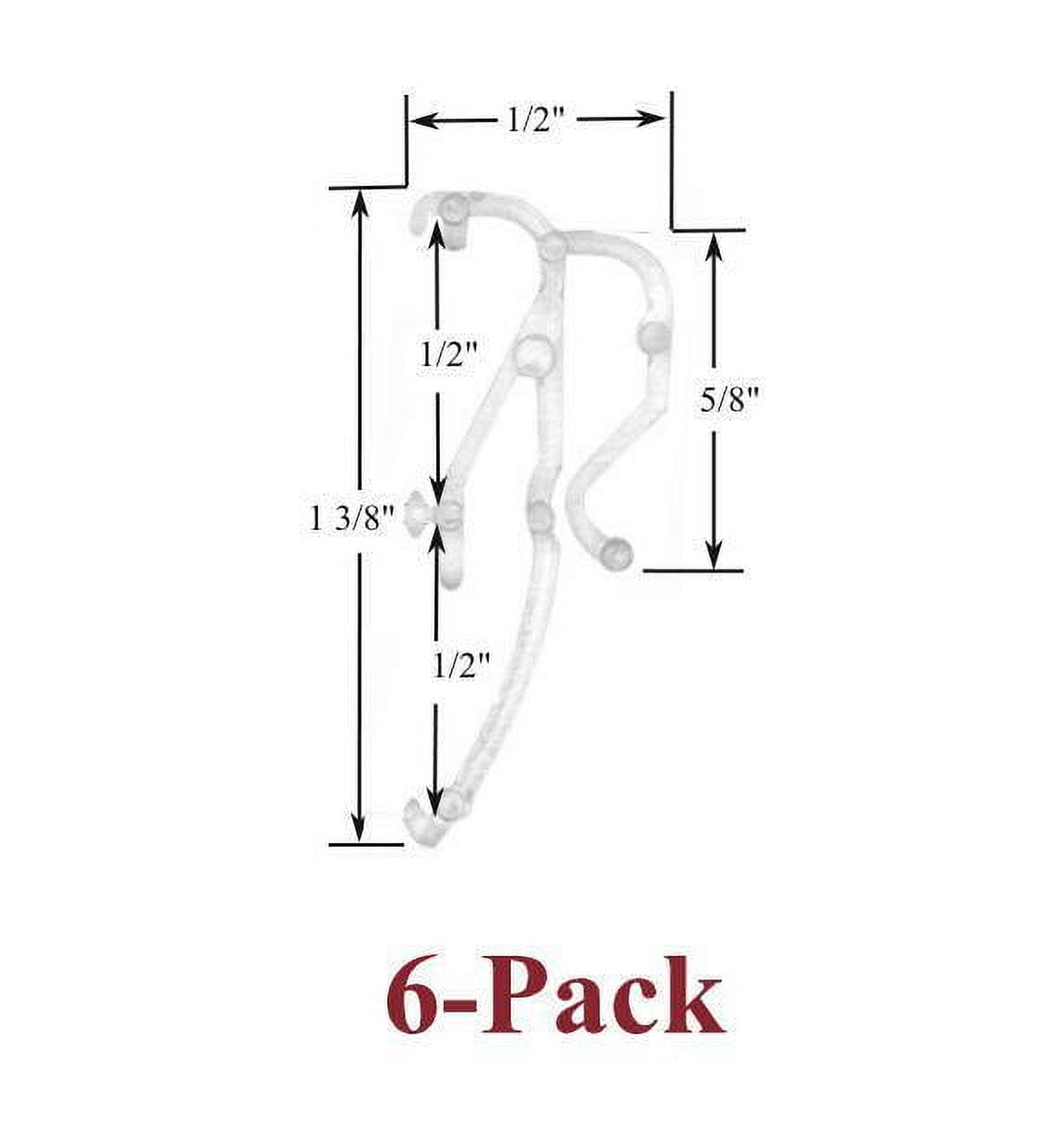 1/2" Double Slat MICRO VALANCE CLIPS for MICRO Mini BLINDS - Walmart.com