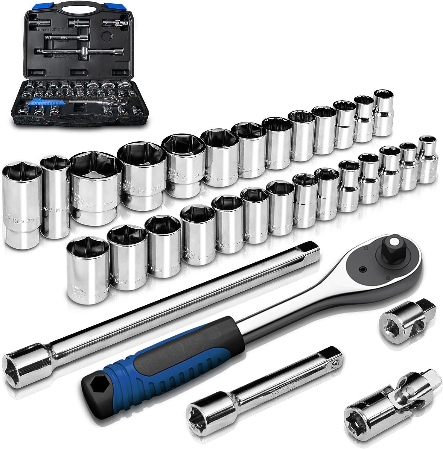 Wilmar Performance Tool W38202 - Socket Set - Walmart.com