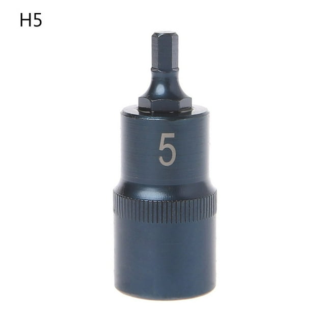 1/2\'\' Drive Hexagon Socket Screwdriver Wrench Hex Bit 55mm Ratchet Socket Alloy Steel H4 H5 H6 ...