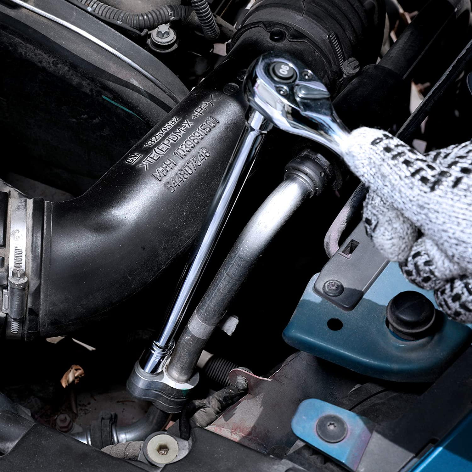 1/2" Drive Socket Set, 33-piece, Including Metric/SAE Sockets, 1/2-Inch ...