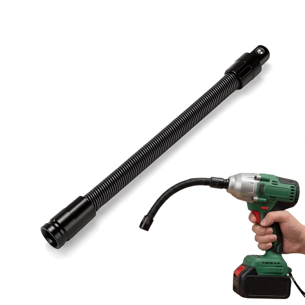 1/2 Flexible Shaft Extension Extender Torque Socket, 2026 Upgraded ...