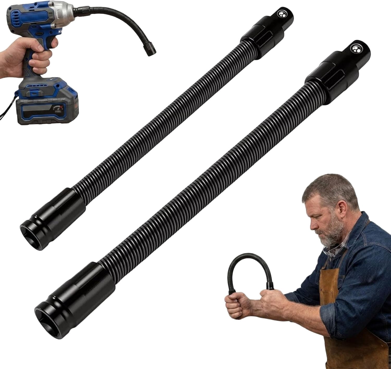1/2 Flexible Shaft Extension Extender Torque Socket,Ratchet Spanners ...