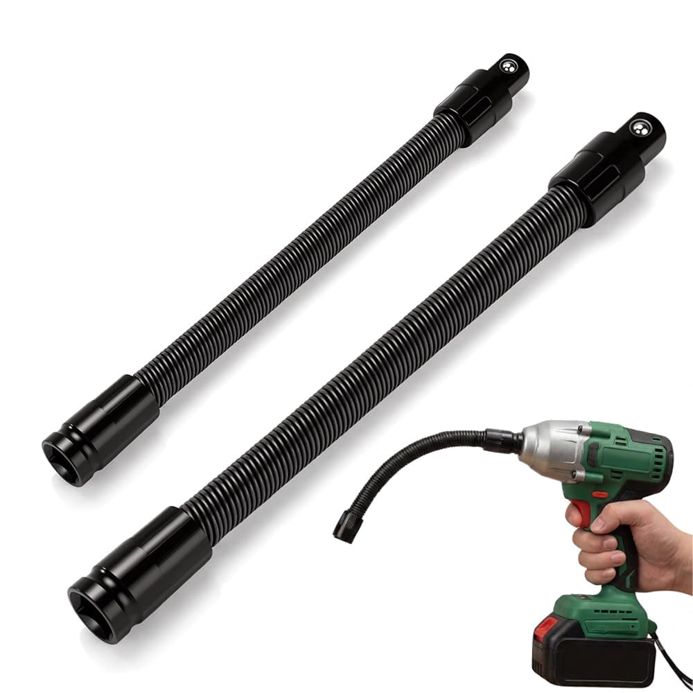 1/2 Flexible Socket Extension Bar Set Bendable Impact Wrench, Portable ...