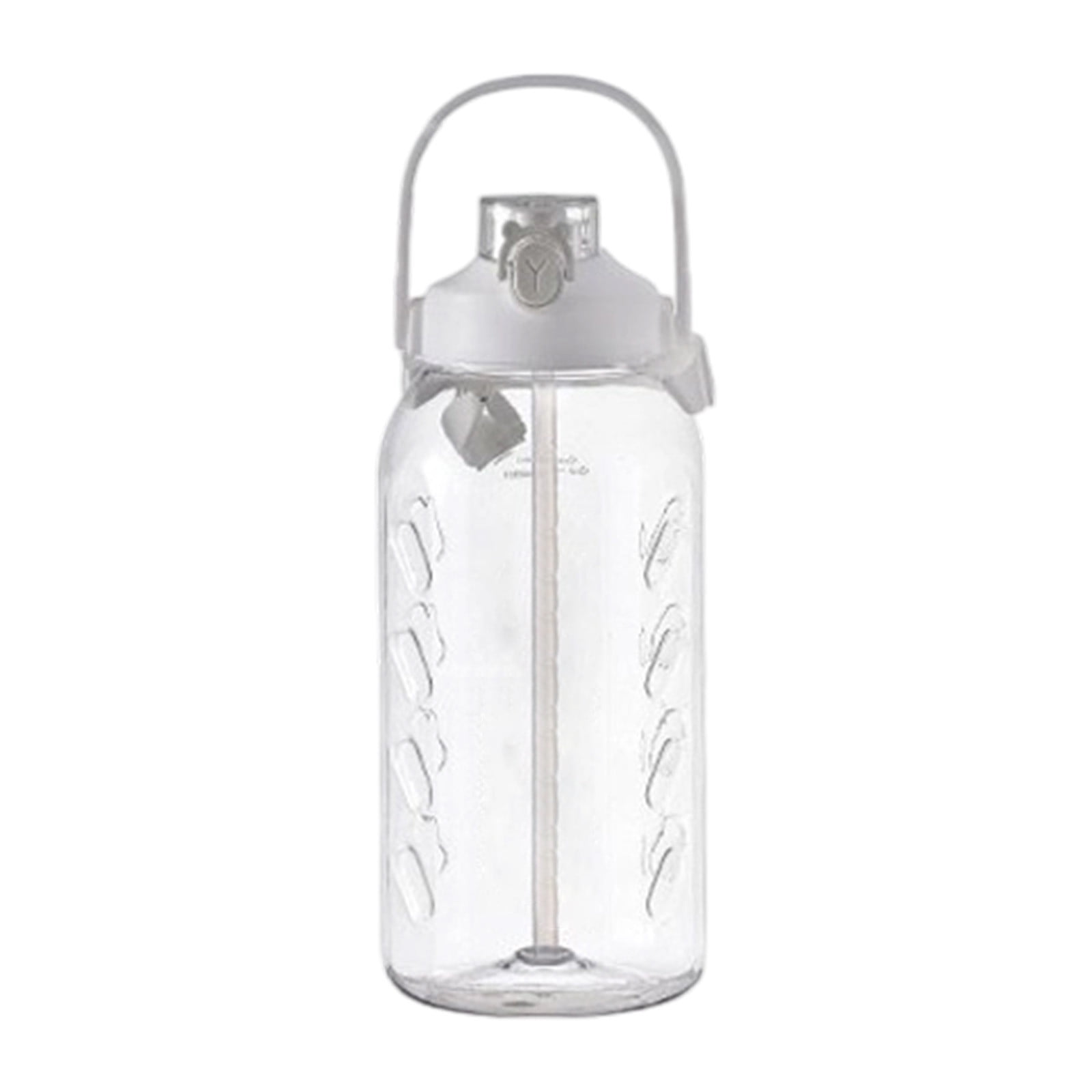 1/2 Gallon Water Bottles with Straw, 74.36 oz / 2.2L Water Bottle ...