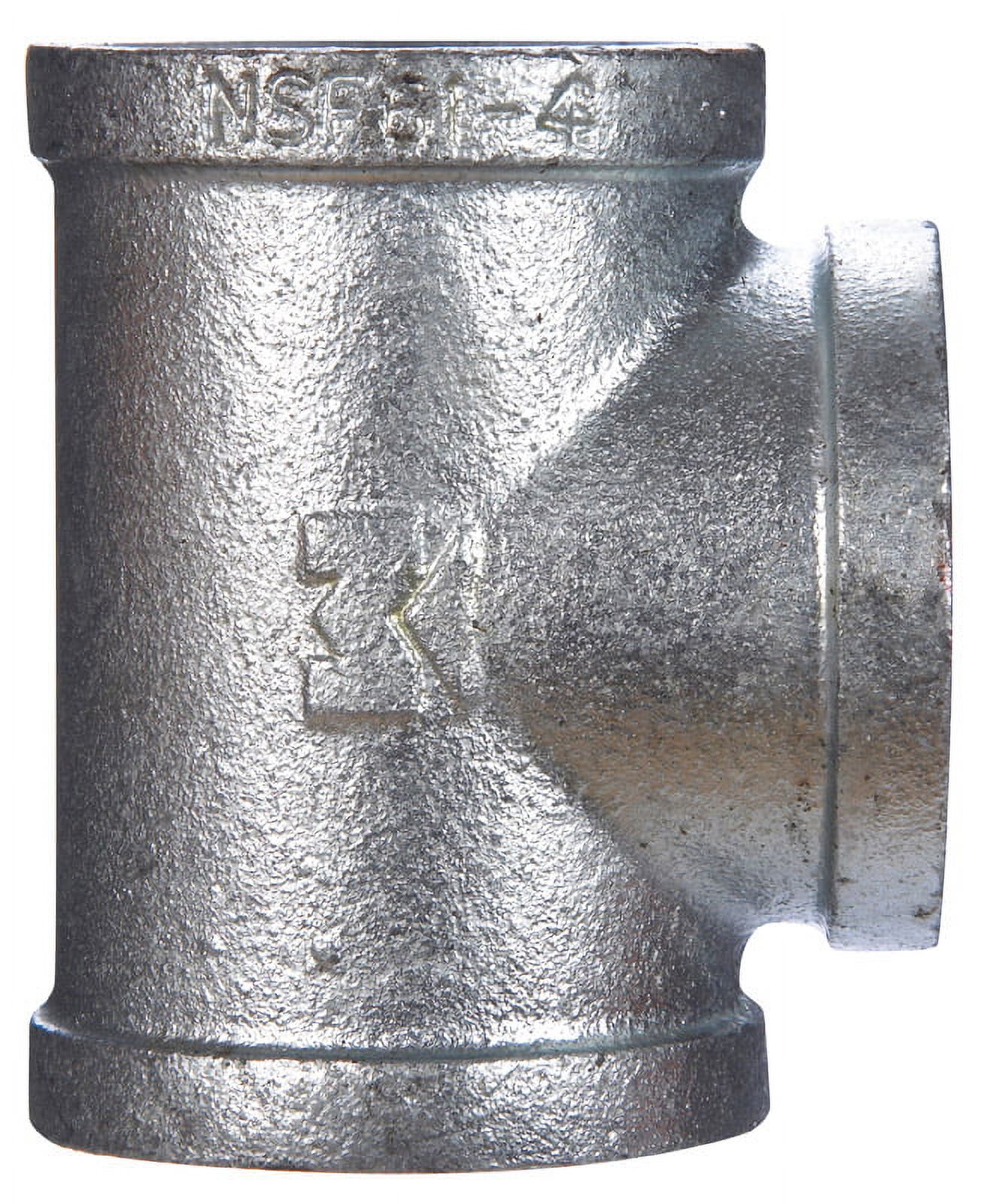 1/2" Galvanized Pipe Tee - Walmart.com