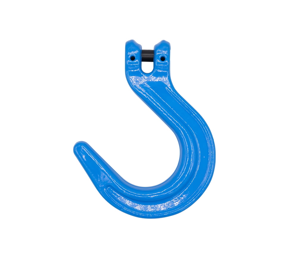 1/2" Grade 100 Clevis Foundry Hook - WLL 8800 LBS - Silver Clevis Hook ...