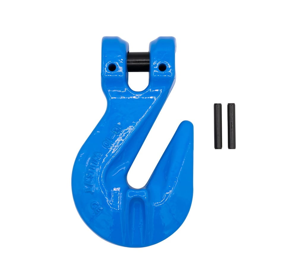 1/2" Grade 100 Cradle Clevis Grab Hook for Lifting - 15,000 LBS WLL ...