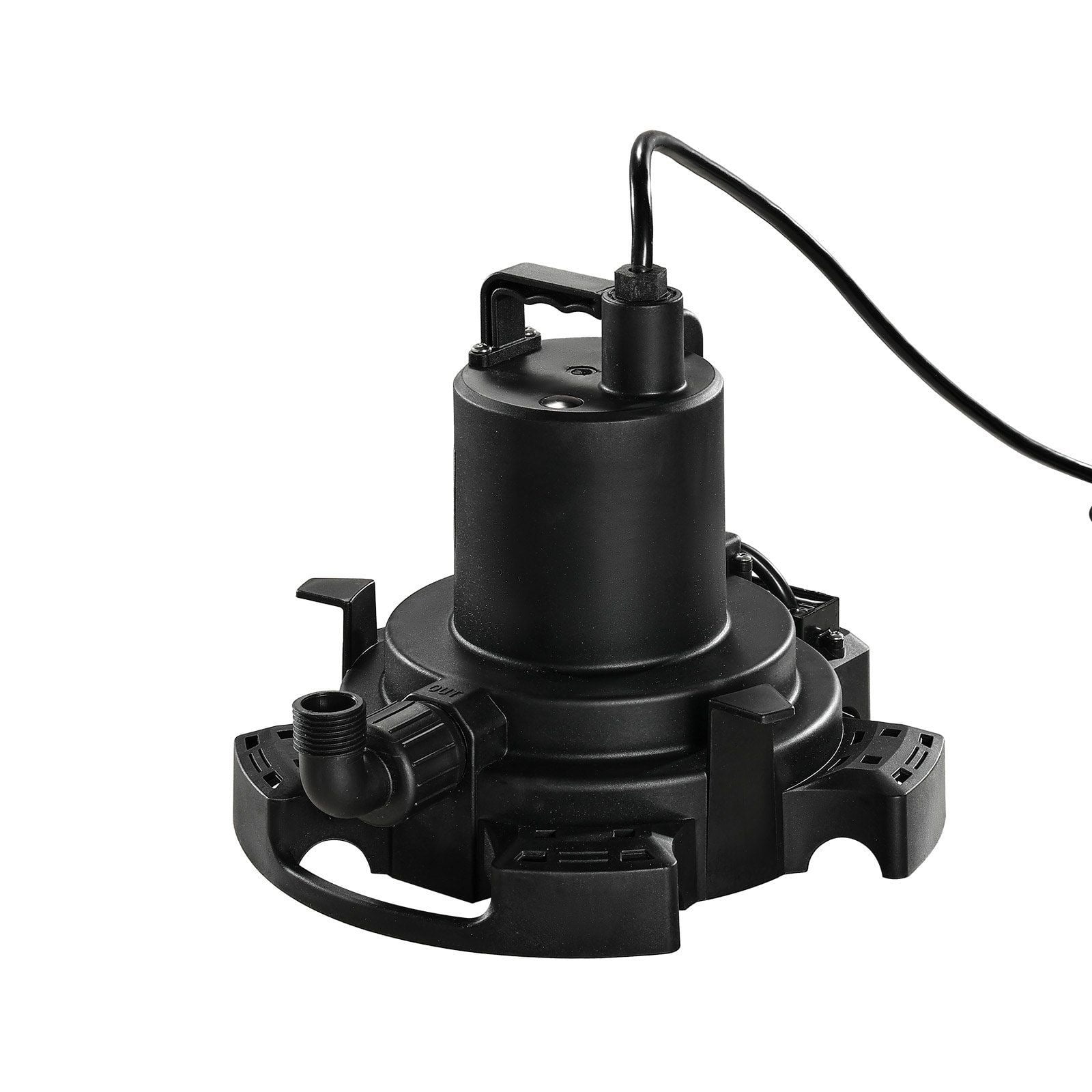 1/2 HP Automatic Pool Cover Pump – 1600 GPH Submersible Water Pump with ...