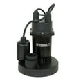 1/2 HP Submersible Sump Pump with Tether - Walmart.com