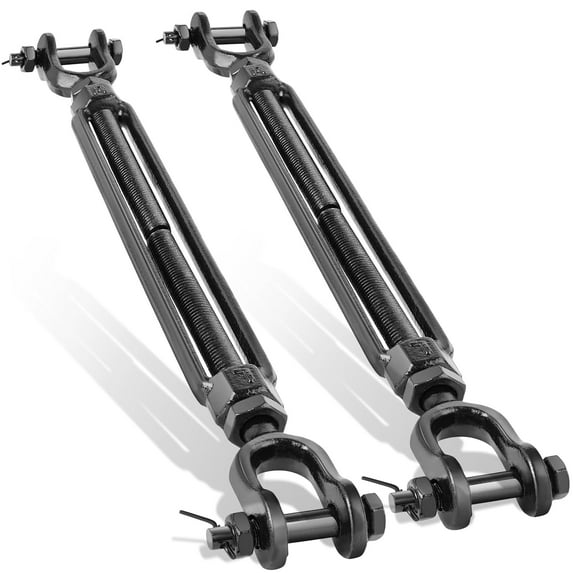 1/2" Heavy Duty Turnbuckle Ultra Large Jaw & Jaw , 2205 Lbs Working ...