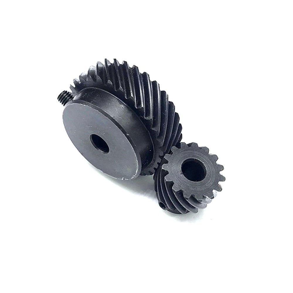 1: 2 Helical Gear 1M 15T 30T 8mm DIY Gearbox Variable Speed Right Angle ...