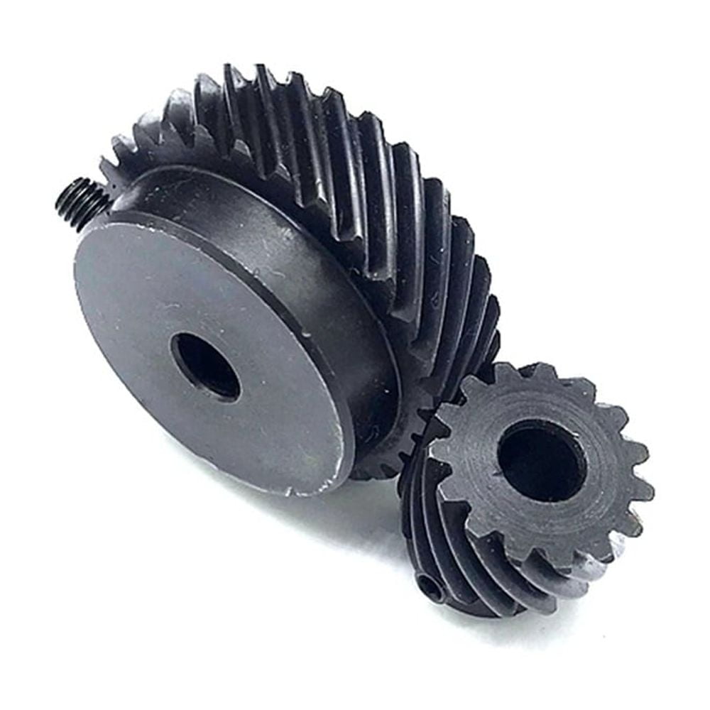 1: 2 Helical Gear 1M 15T 30T 8mm DIY Gearbox Variable Speed Right Angle ...