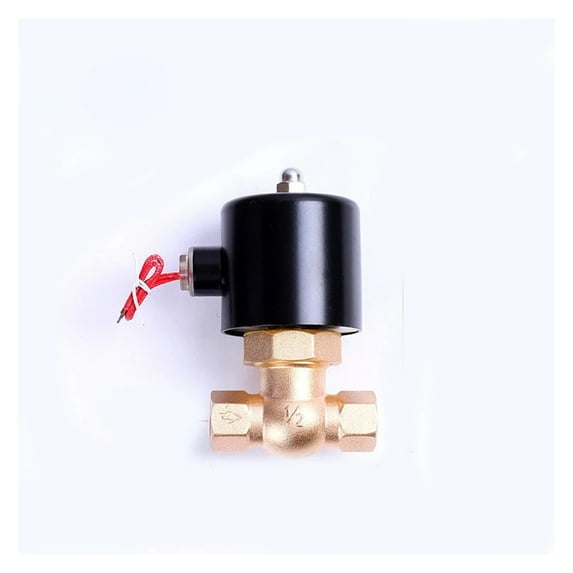 1/2" High Temperature Steam Solenoid Valve Normally Closed Brass Two ...